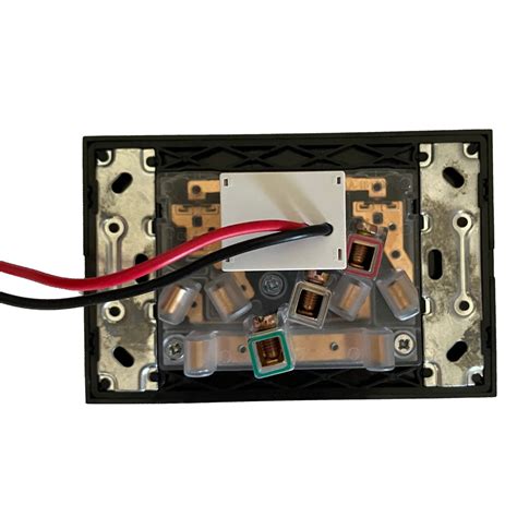 Double Powerpoint With USB A Socket SAA Slim Black Krona