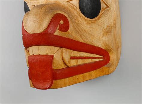 Mask Depicting Bear Mother With Cub By Gerry Sheena Salish Quintana Galleries