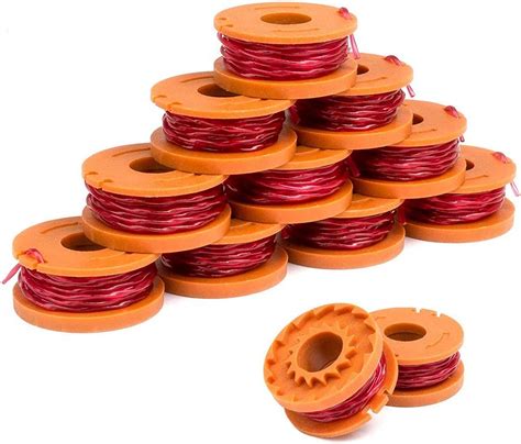 X Home Weed Eater String Replacement 12 Pack For Worx 0 065 Inch Nylon Line Spool