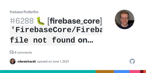 🐛 Firebasecore `firebasecorefirebasecoreh File Not Found` On Xcode Archive · Issue 6288