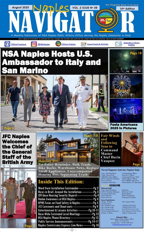 Us Naval Support Activity Naples Italy Naples
