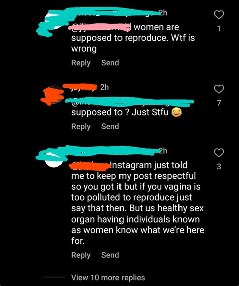 Too Polluted To Reproduce Rbadwomensanatomy