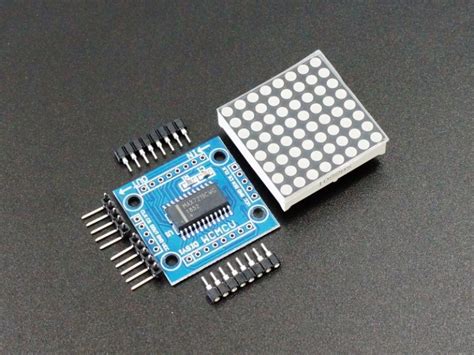MAX X Dot Matrix Red Display Module Kit ProtoSupplies