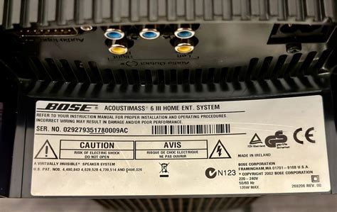 Bose Acoustimass 6 Iii Speaker System In Se18 London For £150 00 For Sale Shpock