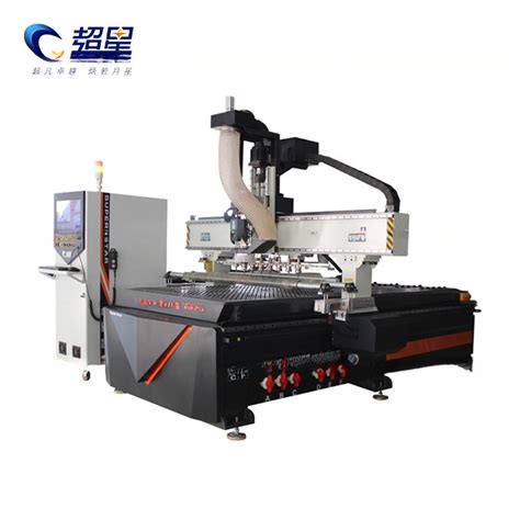 Industrial Woodworking 1325 Cnc Router Machine Atc Automatic Loading Unloading