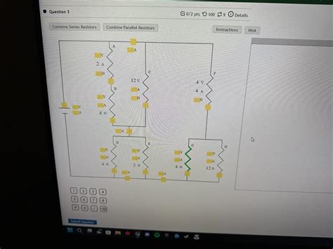 Solved He Circuit At Left Is A Puzzle To Completely Solve Chegg Com