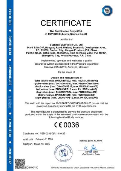 Suzhou Fleu Valve Co Ltd