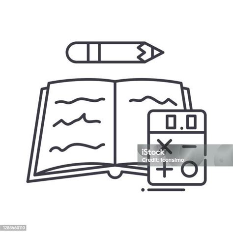 부키핑 아이콘 선형 격리 된 그림 얇은 줄 벡터 웹 디자인 기호 흰색 배경에 편집 가능한 스트로크와 개요 개념 기호 가득 찬에 대한 스톡 벡터 아트 및 기타 이미지 Istock