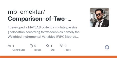 Comparison Of Two Passive Geolocation Methodsfinal Reportpdf At Main