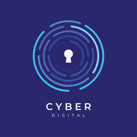 Premium Vector Creative Technology Digital Cyber Security Logo Template Design With Modern