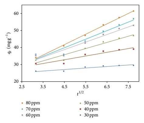 Intraparticle Diffusion Model Download Scientific Diagram