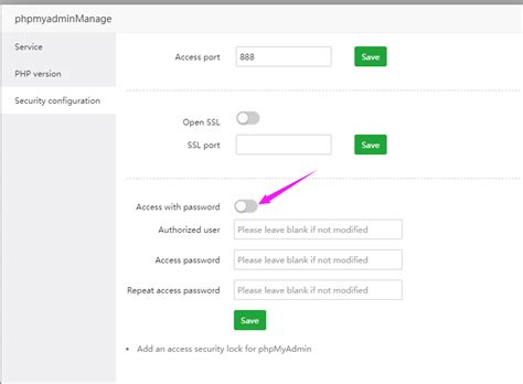 Phpmyadmin Ssl Login Issue Aapanel Free Hosting Control Panel One Click Lamplemp