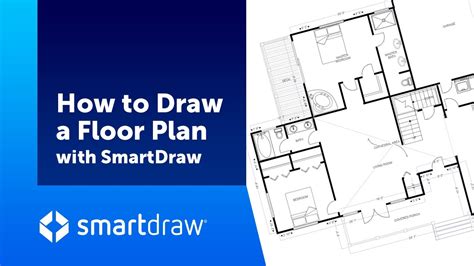 how to draw a floor plan smartdraw dashboard youtube