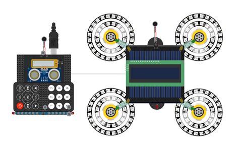 circuit design copy of drone remote control tinkercad