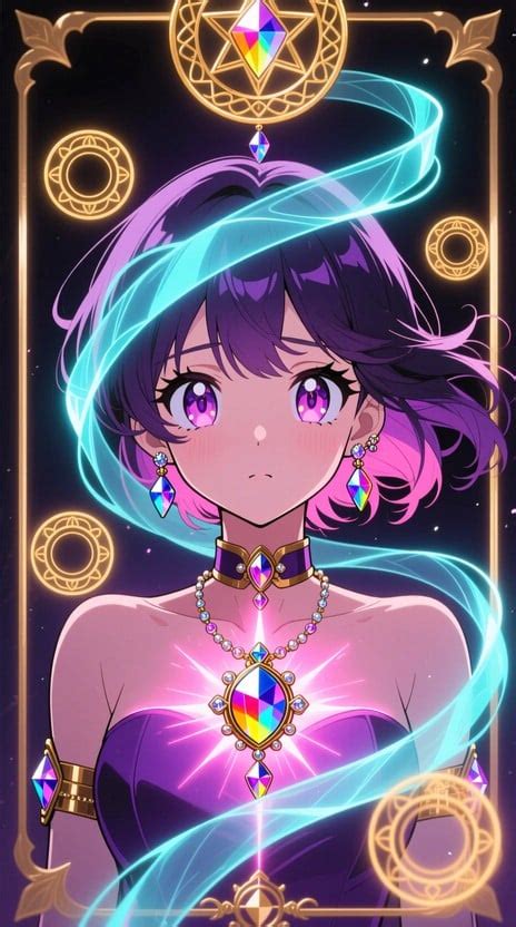 Free Magical Girl Transformation Image Download At Stockcake