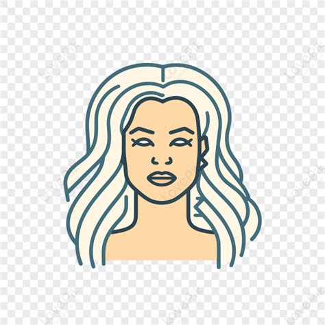 선형 여성 초상화 그림 라인 벡터 일러스트 레이 션개요ui Png 일러스트 무료 다운로드 Lovepik