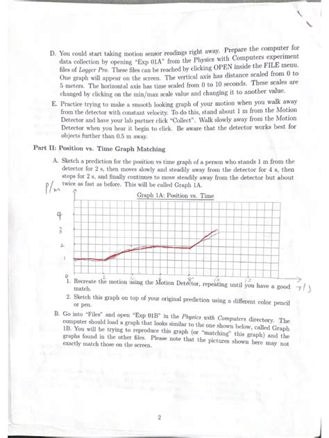 graph matching lab pdf velocity sensor