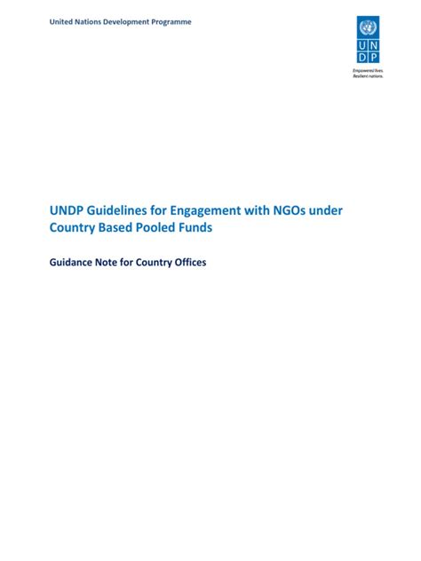 Frm Financial Management And Implementation Modalities Undp