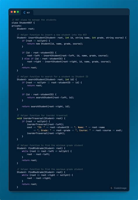 ghania shahzad on linkedin day73 codingjourney c dsa bsit cplusplus binarysearchtree bst…