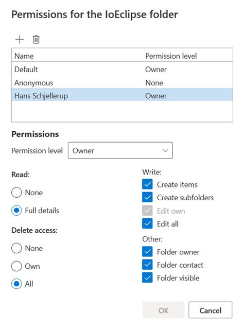 Add MailboxFolderPermission PowerShell Easy365Manager