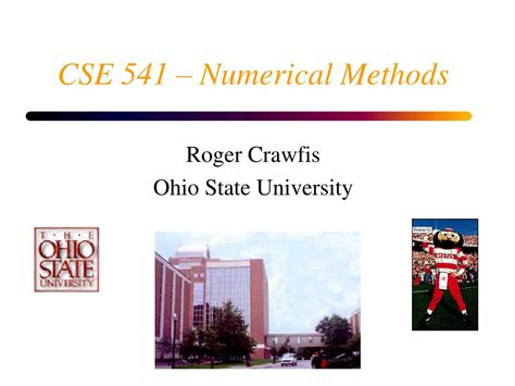 Ppt Cse 541 Numerical Methods Powerpoint Presentation Free Download Id 5388343
