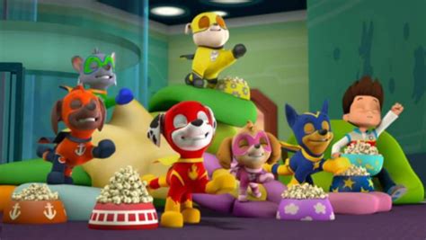 The Paw Patrol Pups And Ryder Are Celebrating By Stephaniegabi237 On