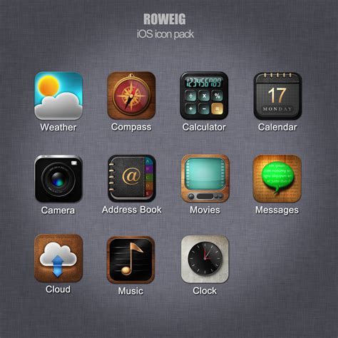 IOS Icon Pack By Roweig On DeviantArt
