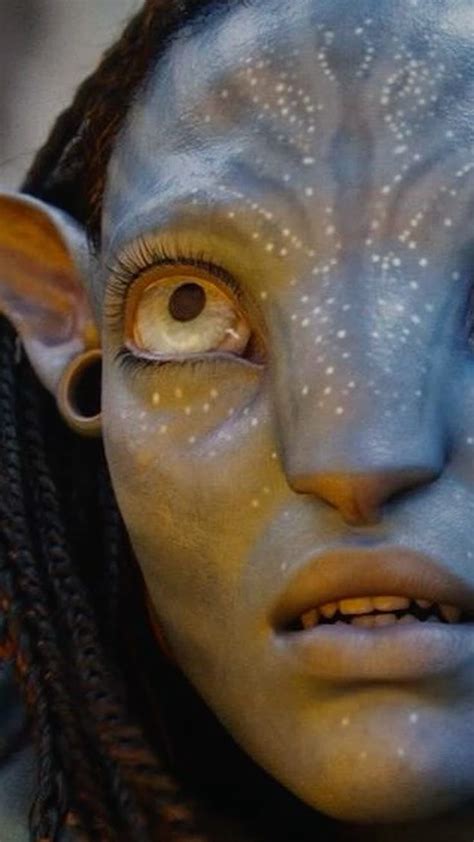 ɴᴇʏᴛɪʀɪ ᴀᴠᴀᴛᴀʀ Avatar Face Close Up Navi Eyes Neytiri Eyes