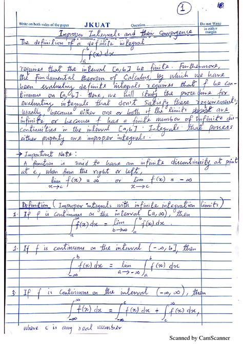 Solution Improper Integral Studypool Solution Improper Integral Studypool