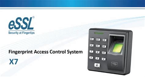 Essl Access Control System FINGERPRINT X Password Protected At Rs In Dombivli
