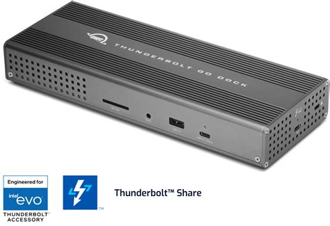 Owc Thunderbolt Go Dock Optimized For Thunderbolt Share