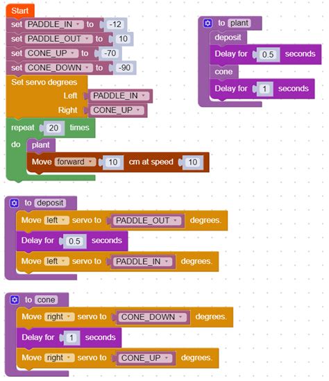 Activity Seed Planter — Micromelon Robotics