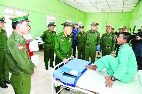 နိုင်ငံတော်စီမံအုပ်ချုပ်ရေးကောင်စီဒုတိယဥက္ကဋ္ဌ ဒုတိယတပ်မတော်ကာကွယ်ရေးဦးစီးချုပ် ကာကွယ်ရေးဦးစီးခ