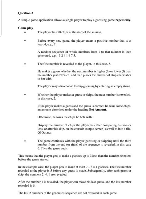 Program A Simple Game Application That Allows A