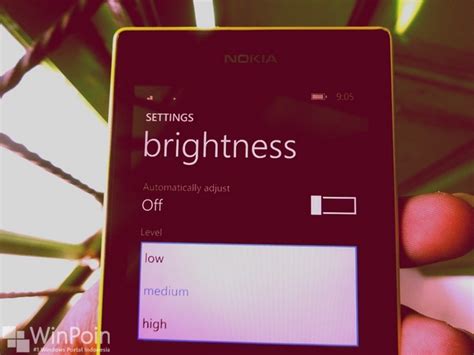 Setelah Update Lumia Cyan Kamu Bisa Mengatur Brightness Dengan Slider WinPoin