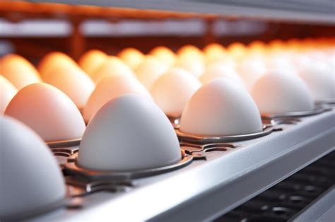 Premium Photo Efficient Quality Control For Egg Factory Production