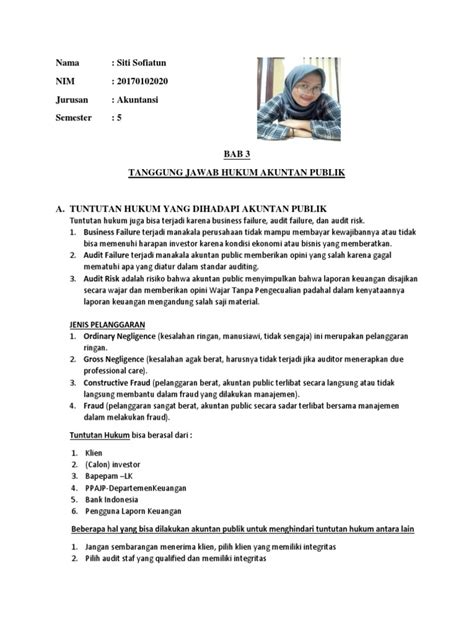 Bab 3 Audit Pdf Bisnis Pengelolaan Keuangan And Uang