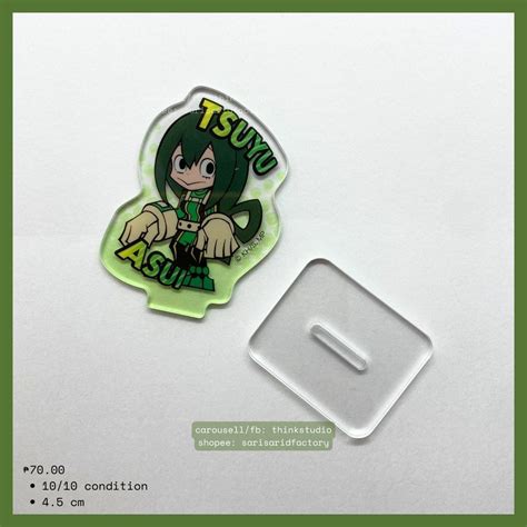 My Hero Academia Tsuyu Asui Acrylic Stand On Carousell