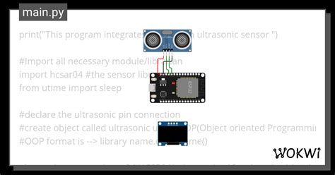 Esp Ulrasonic Wokwi Esp32 Stm32 Arduino Simulator