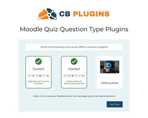 Moodle Quiz Question Type Plugins Cb Plugins