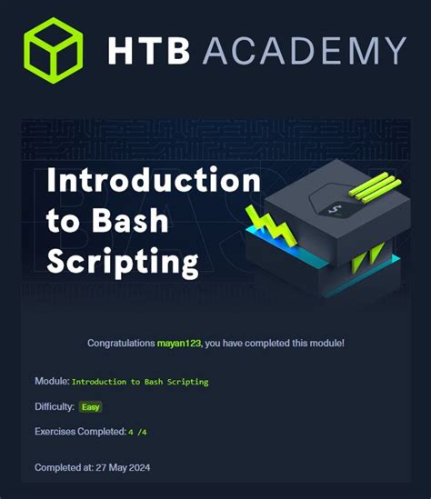 🚀 Just Completed The Introduction To Bash Scripting Course At Hack The Mayan Kumar