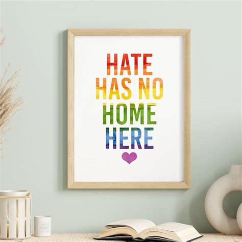 Hate Has No Home Etsy