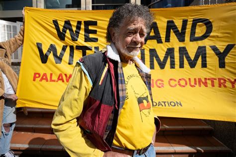 Aboriginal Elder Jim Everett And Magistrate Argue Over Tasmanian Court