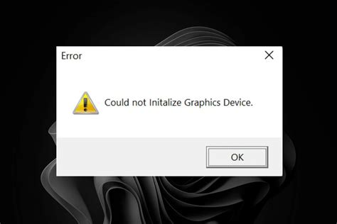 Corrección No Se Pudo Inicializar El Dispositivo Gráfico Windows 11 Mundo Geek