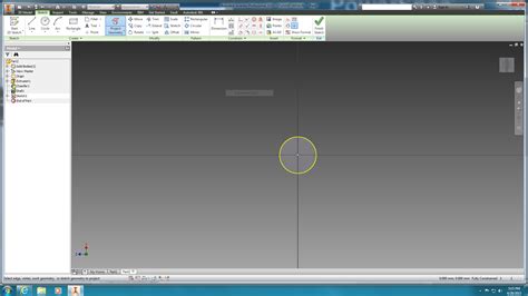 Project Geometry Symbol Is Red In Inventor Autodesk Community