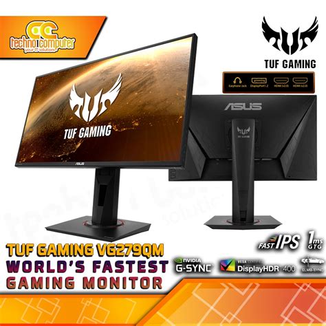 Jual Monitor Asus Tuf Gaming Vg Qm Gaming Monitor Inch Fhd X Ips Hz