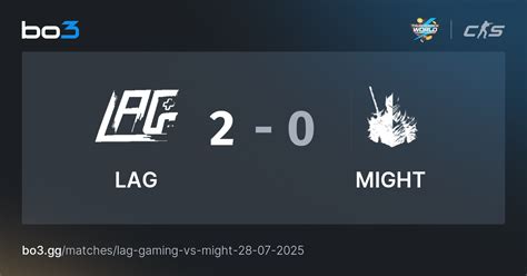 Lag Vs Might Cs2 Match At Thunderpick World Championship 2025 North