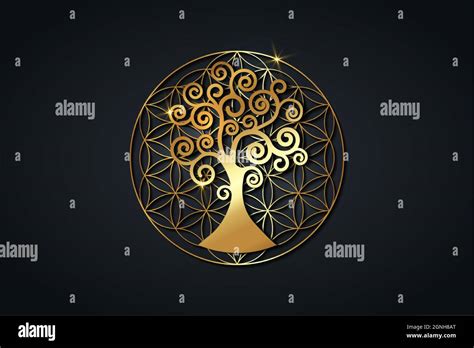 Tree Of Life Symbol Sacred Geometry