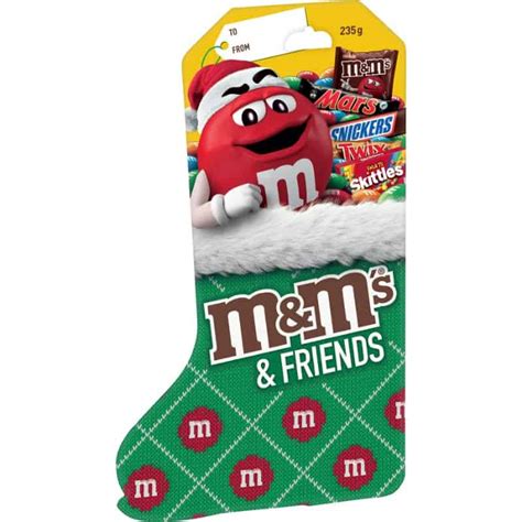 Buy Mandms And Friends Christmas Stocking 235g Online Worldwide