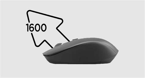 HP S1000 Wireless Mouse Black Supertech